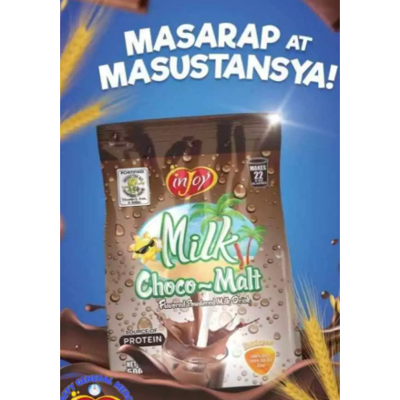 Injoy SWEETENED Milk Choco-Malt Palamig 500g | Shopee Philippines