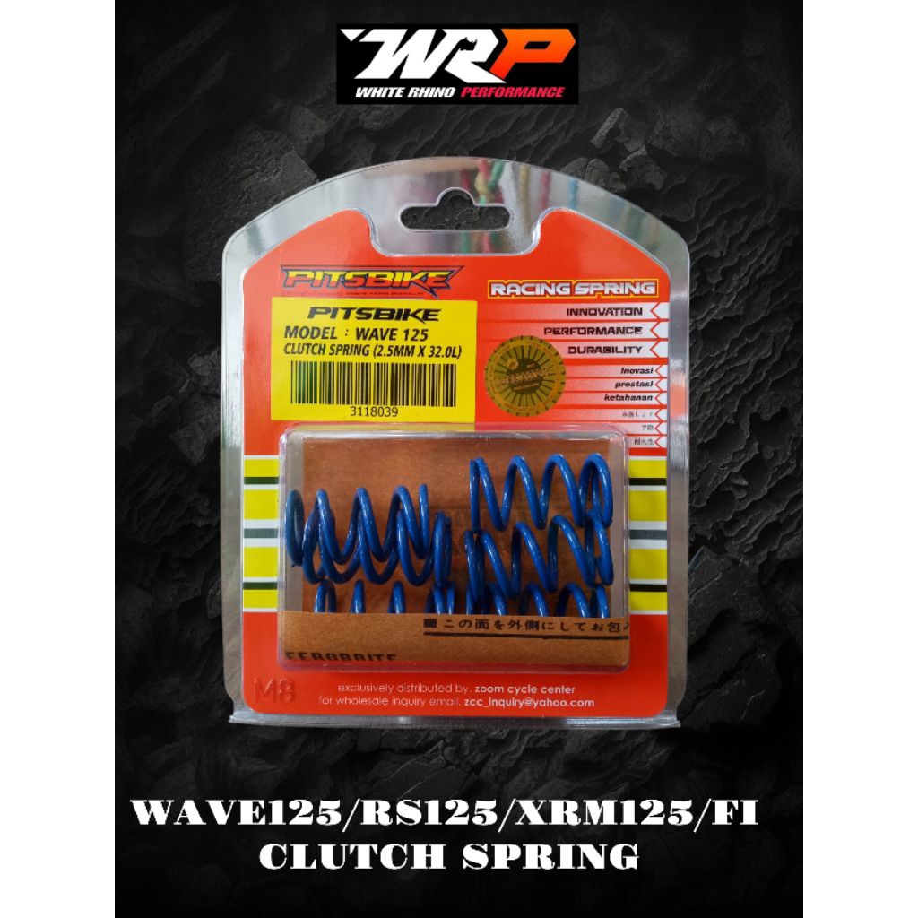 PITSBIKE WAVE125 / XRM125/ XRM 125 FI CLUTCH SPRING (2.5MM X 32.0L ...