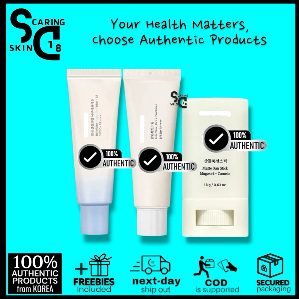 BOJ Relief Sun Rice | Aqua Fresh | Matte Sun Stick Sunscreen by ...