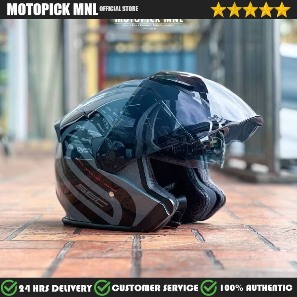 SEC MIST / ID HELMET / INDEX HALF FACE HELMET SALE! | Shopee Philippines