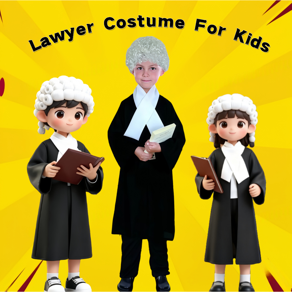 Halloween Lawyer Costume For Kids Career Costume For Boys And Girls ...