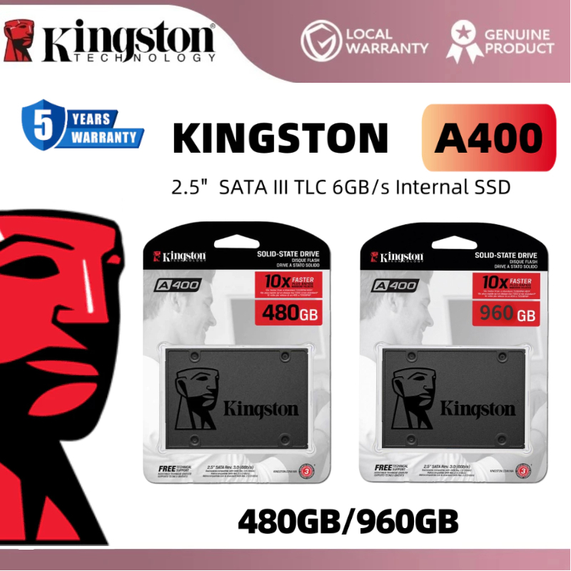 Kingston A400 SSD Internal Solid State Drive 480GB 512GB 960GB 2.5 inch ...