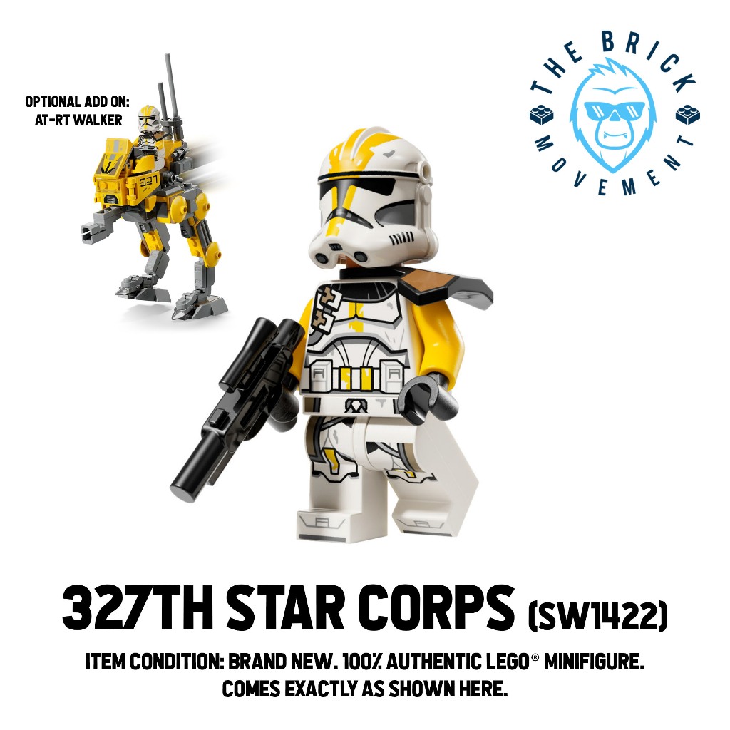 SW 327th Star Corps Clone Trooper (Phase 2) Minifigure | Shopee Philippines