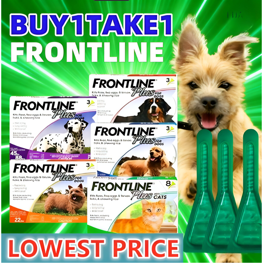 【FDA】FRONTLINE Plus Control Repellent Anti-Flea Anti-Itching frontline ...