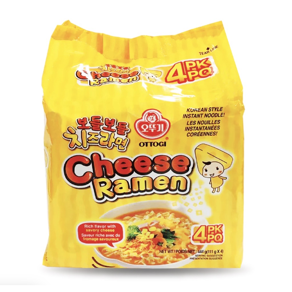 OTTOGI CHEESE RAMEN ORIGINAL / SPICY / STIR FRY / STIR FRY SPICY1 PACK (4PCS) HONEY MART ...