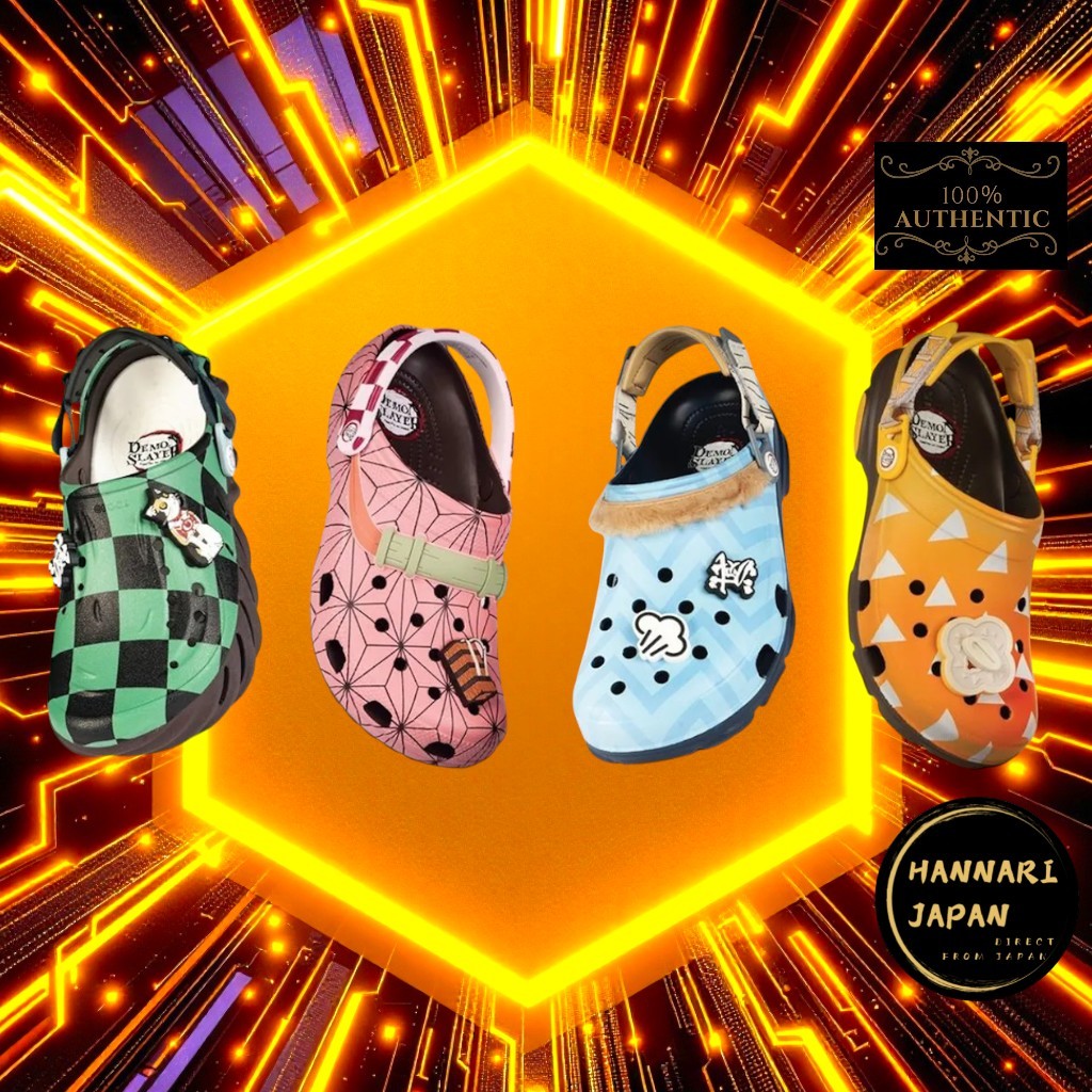 Crocs Demon Slayer Clog Multi No. 22 - 31cm - Classic Clog – Tanjiro ...
