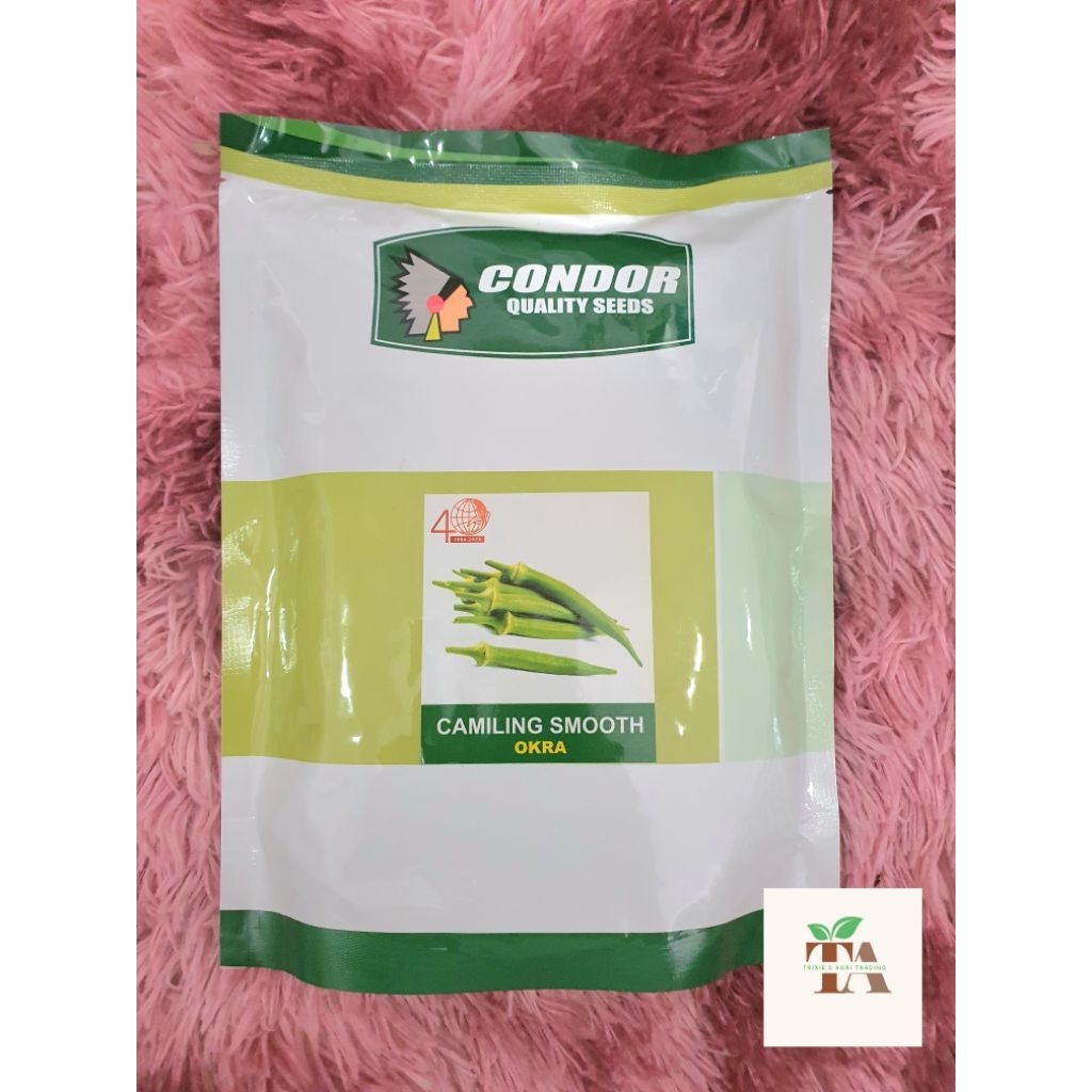 Camiling Smooth Okra Seed 1 kilo ~ Condor Seeds ~ Buto ng Okra | Shopee ...