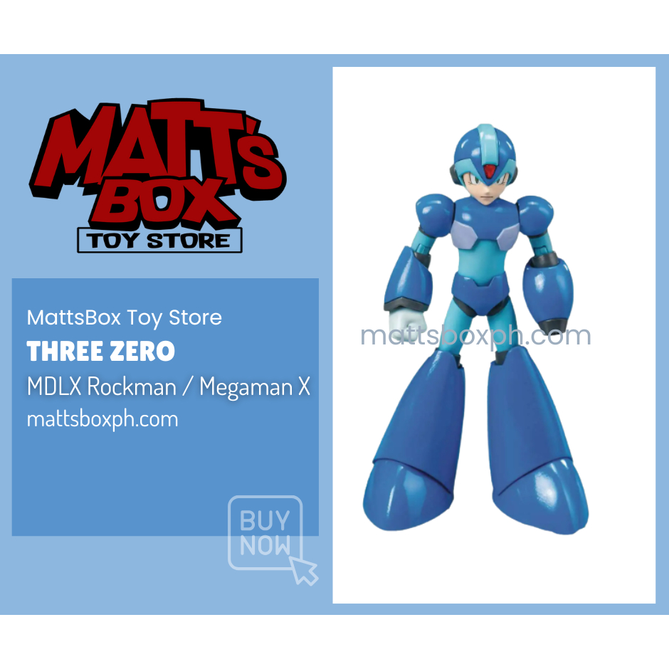 [0925] Three Zero MDLX Rockman / Mega man X | Shopee Philippines