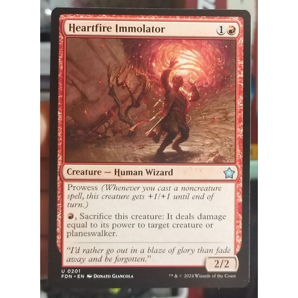 Heartfire Immolator (Magic the gathering) | Shopee Philippines