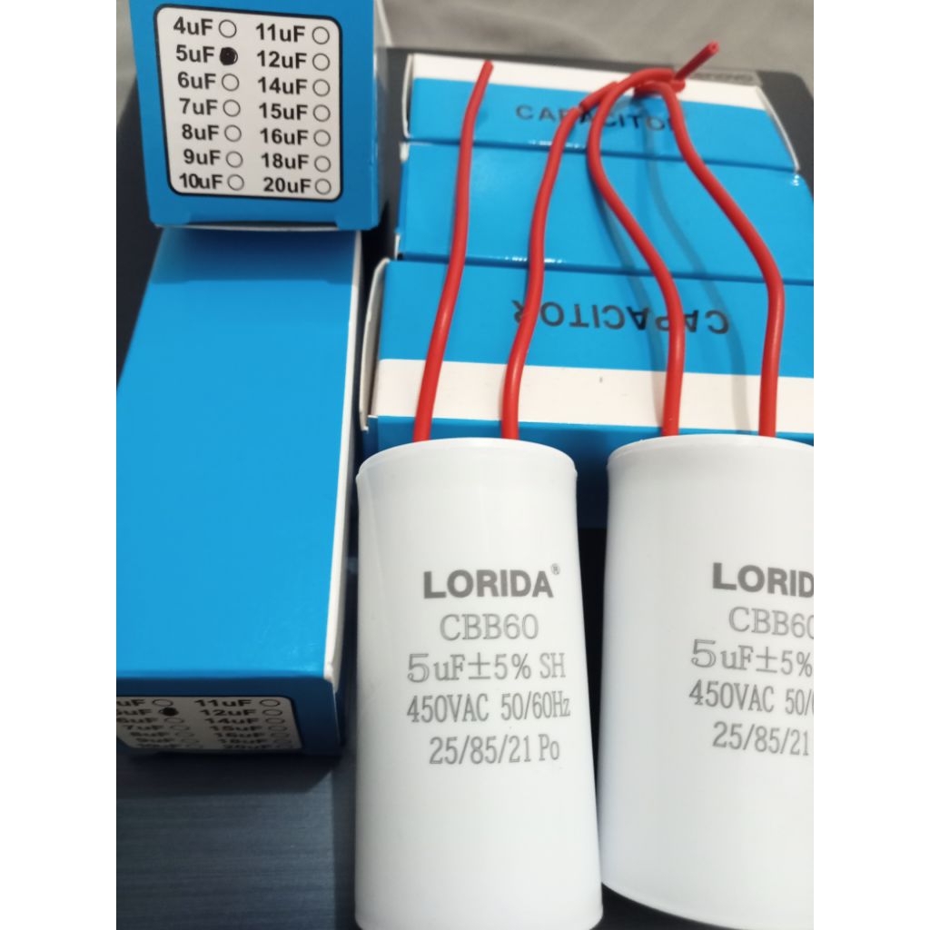 Washing Machine Capacitor/Spin Dryer Capacitor 5uf | Shopee Philippines