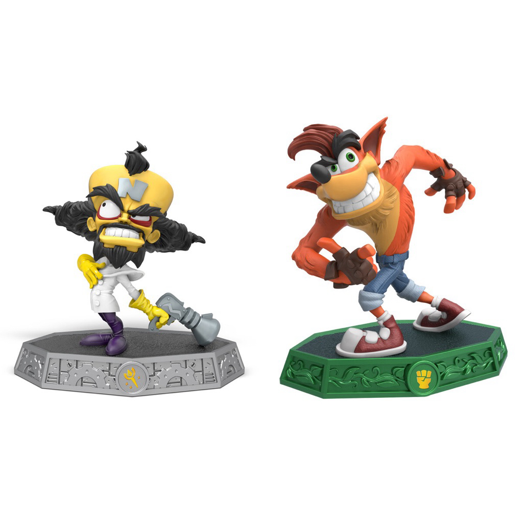Skylanders Imaginators - Crash Bandicoot and Dr. Neo Cortex Collectible ...