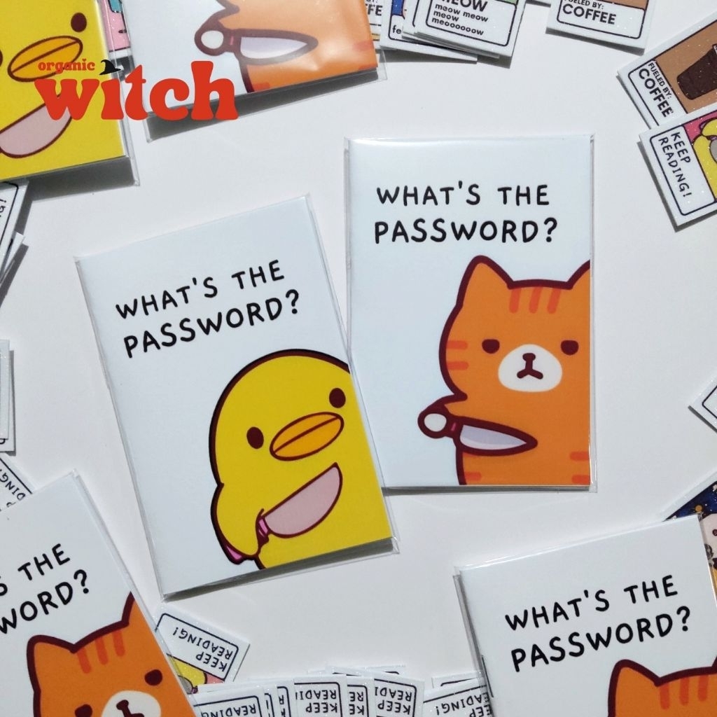 Cute Password Tracker ( SUPER MINI A7 BOOKLLET ) Serial Cat Duck ...