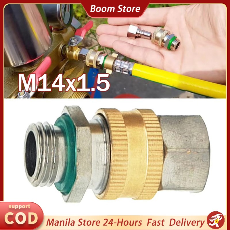 M14*1.5 Copper Agricultural Spray Nozzle Coupling Quick Connect For ...