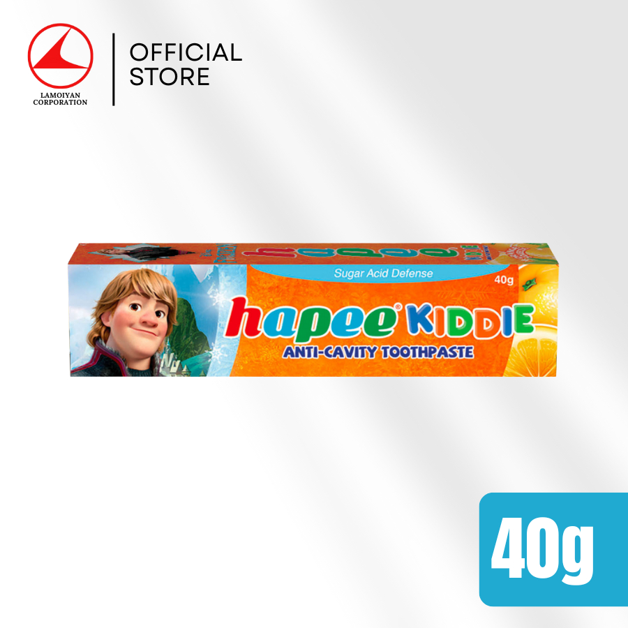 Hapee Kiddie Orange Squeeze Toothpaste 40g | Shopee Philippines