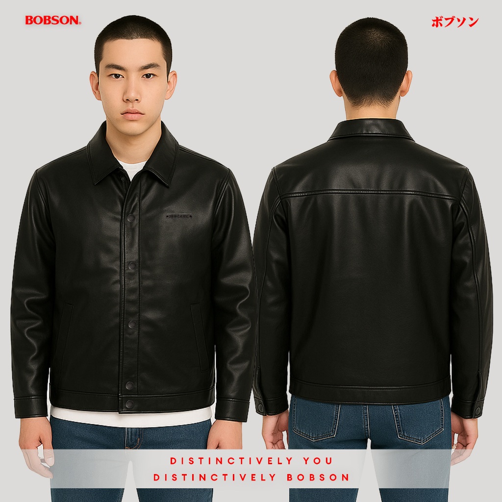 Bobson Japanese Men's Basic Jacket Regular Fit 176271 (Black) | Shopee ...
