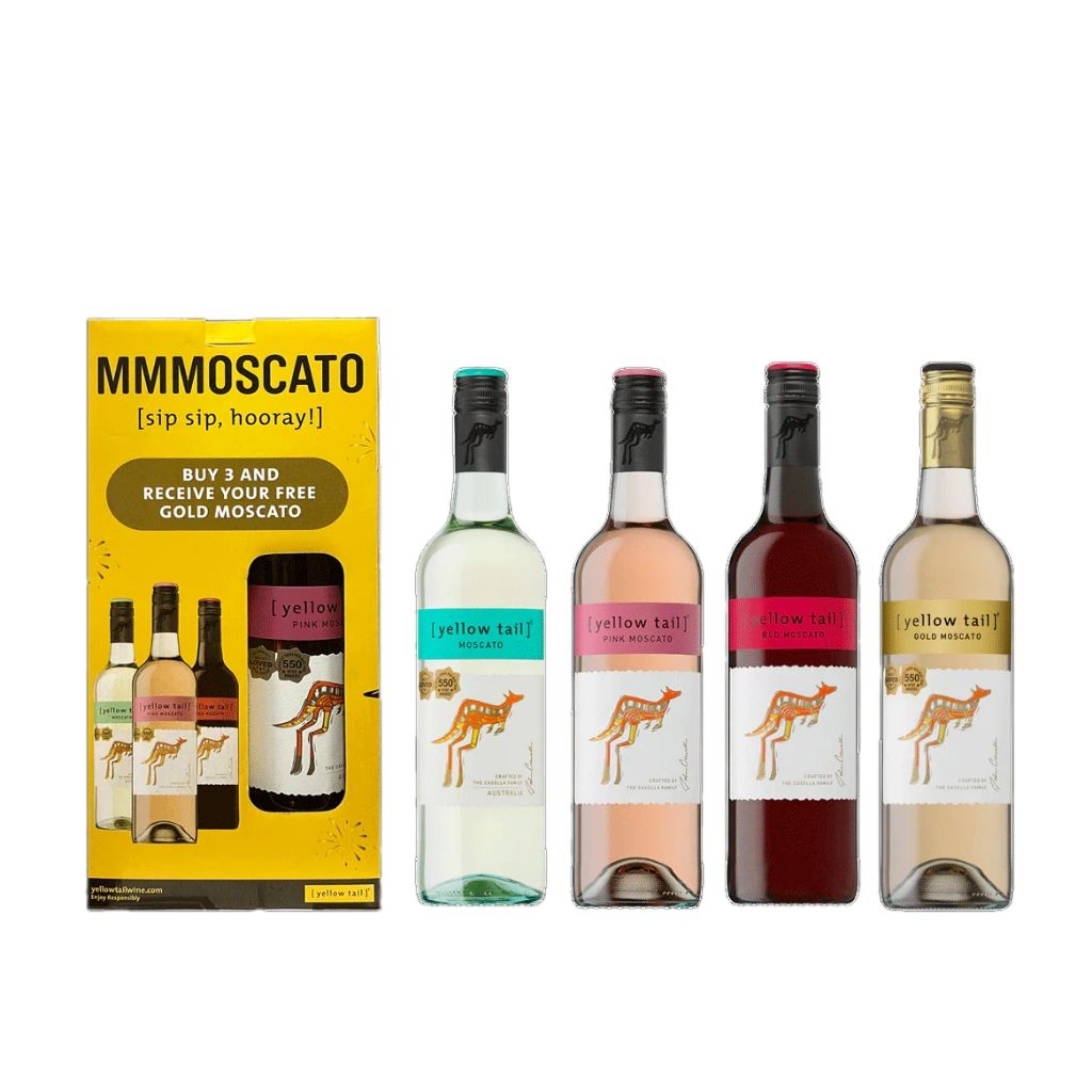 Yellow Tail Moscato 3+1 Promo Pack | Shopee Philippines