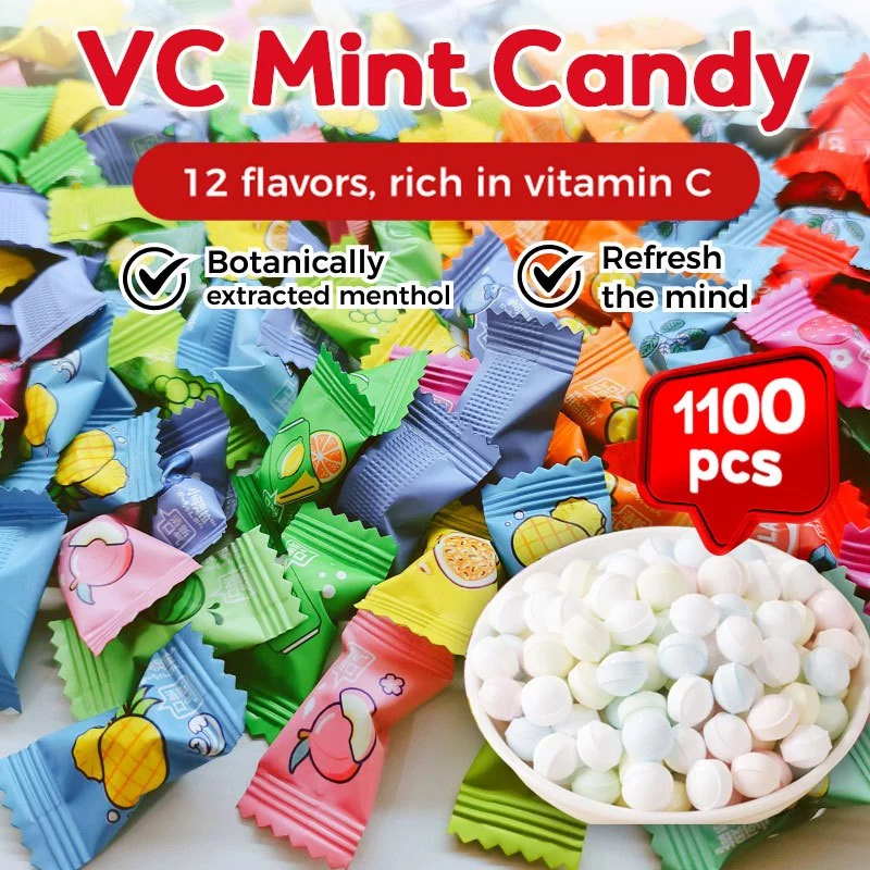 BUY 1 FREE 1 - Mint Candy Sugar Free Assorted Fruit ,Kisses,Fresh ...