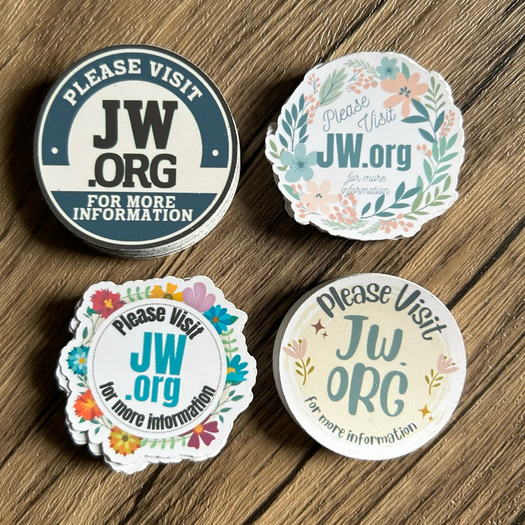 JW.org Stickers Matte JW Letter Writing | Shopee Philippines