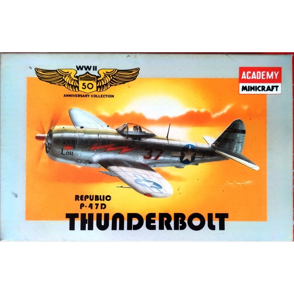 Academy Minicraft Republic P-47D Thunderbolt "WWII 50 Anniversary ...