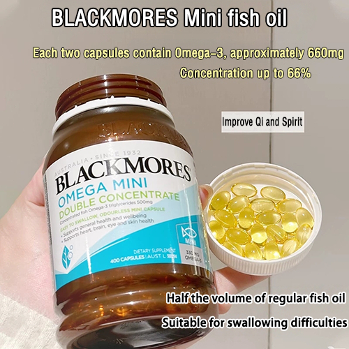 Blackmores Fish Oil Mini Caps naturalle fish oil omega 3 400s Easy to ...