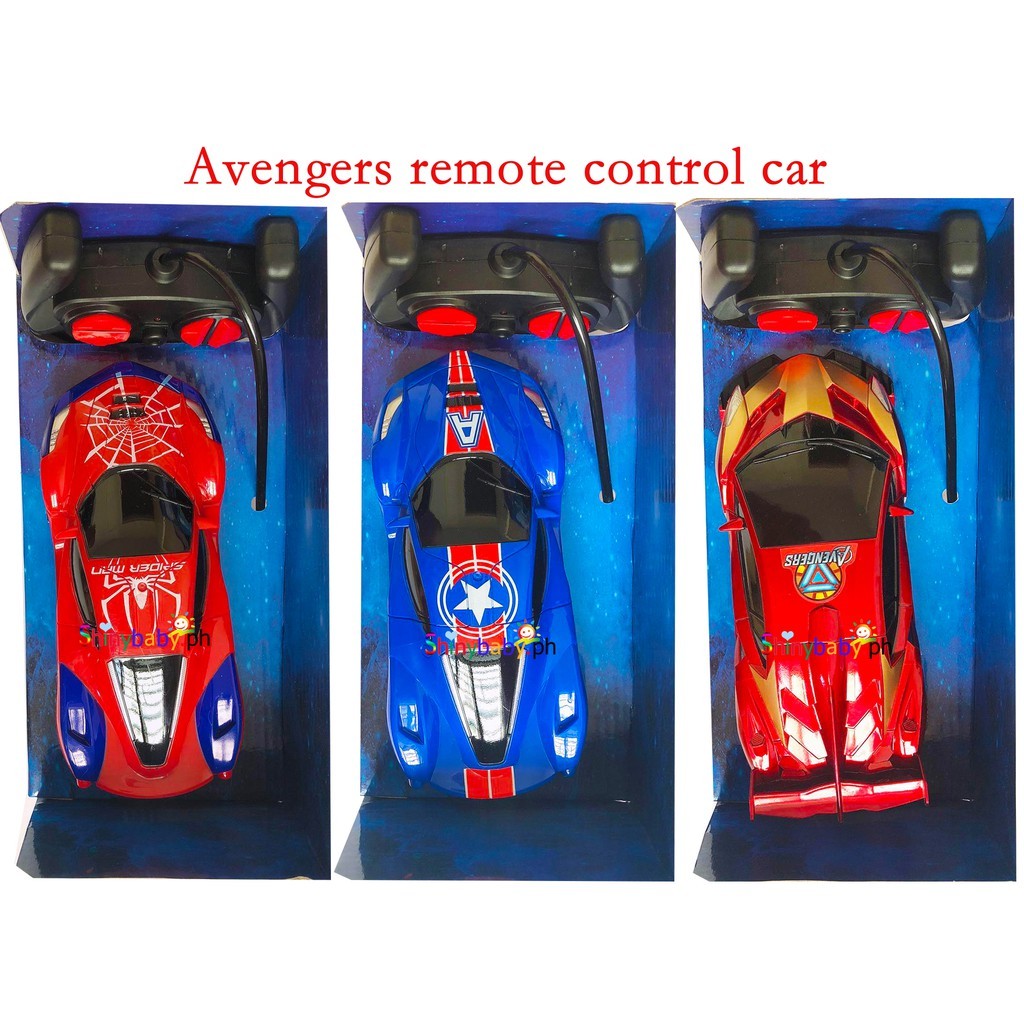 Avengers Remote Control Car Spider-Man Captain America Iron Man ...