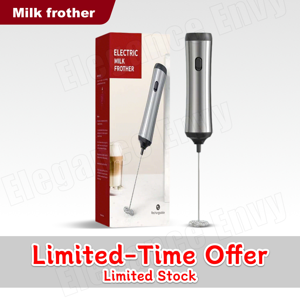 Electric Milk Frother Egg Beater with Stand Mixing Food Grade Material ...
