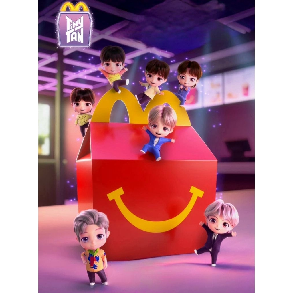 McDonald's Mcdo Tiny Tan Happy Meal Toys Throwback / Encore - 100% ORIGINAL | Shopee Philippines