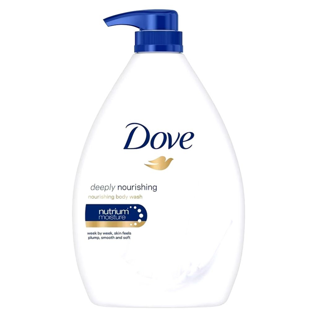 DOVE Deeply Nourishing Body Wash Nutrium Moisture 1000ml | Shopee ...
