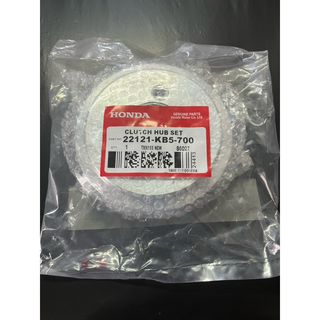 HONDA TMX 155 CLUTCH HUB GENUINE PART MADE IN INDONESIA -22121-KB5-720 ...
