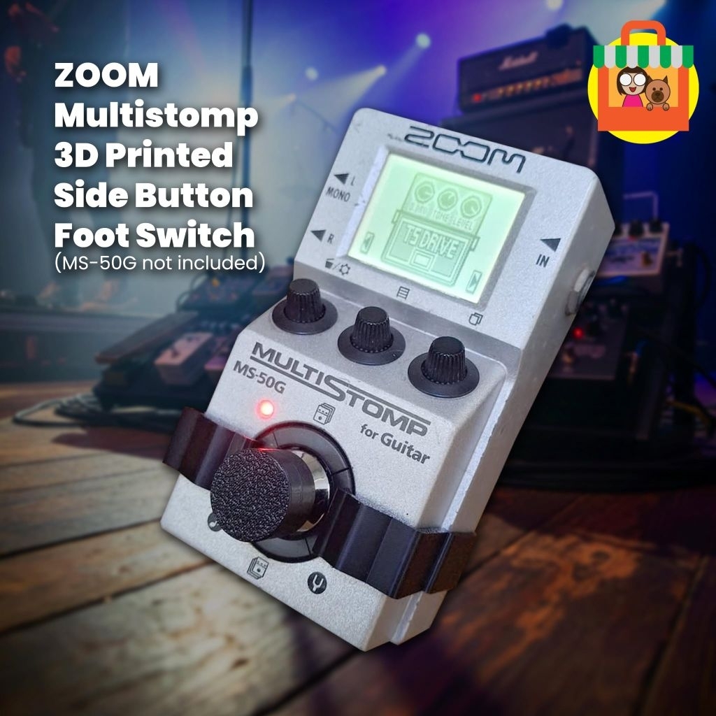 ZOOM Multistomp 3D Printed Side Button Foot Switch | Shopee Philippines