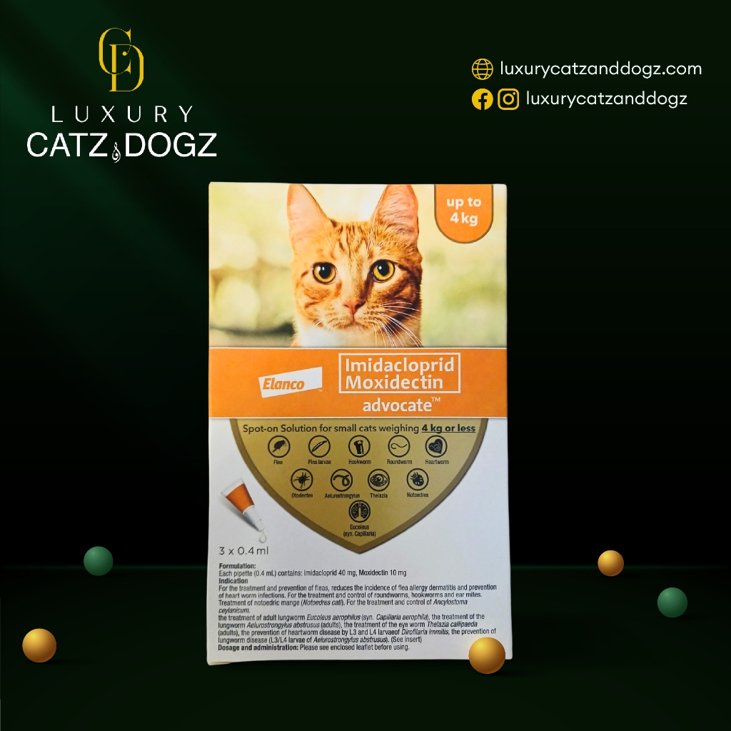 Advocate BOX For Cats Up To 4kg (WithOUT Sticker) I Spot-on Solution ...