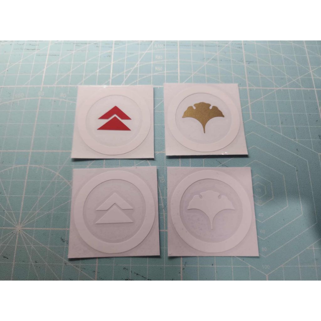Ghost of Tsushima / Ghost of Yotei Emblem Logo Decal Cut-out Sticker ...