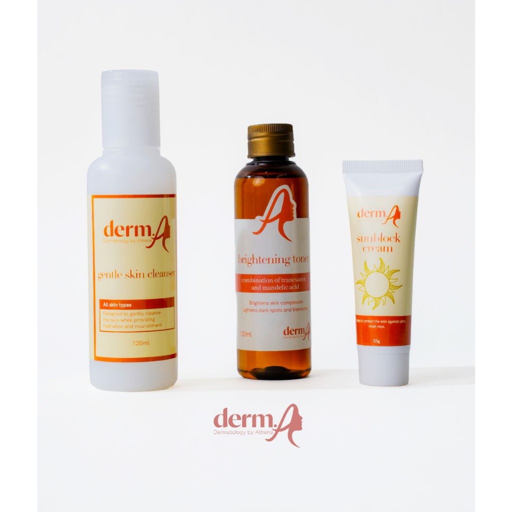 DERM A. Brightening Moisturizer Bundle by Doctora Pimple Popper(Medical ...