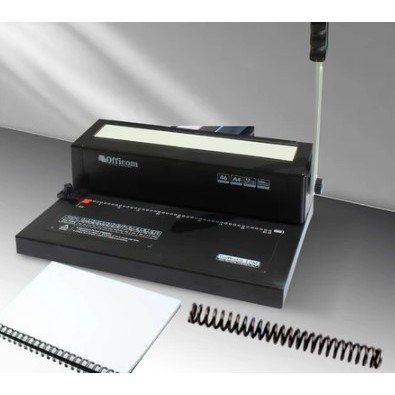 Spiral Binding Machine S12M Officom Heavy Duty A4 Size Binding Machine ...