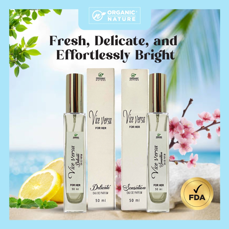 ORGANIC NATURE VICE VERSA PERFUME FOR HER | Shopee Philippines