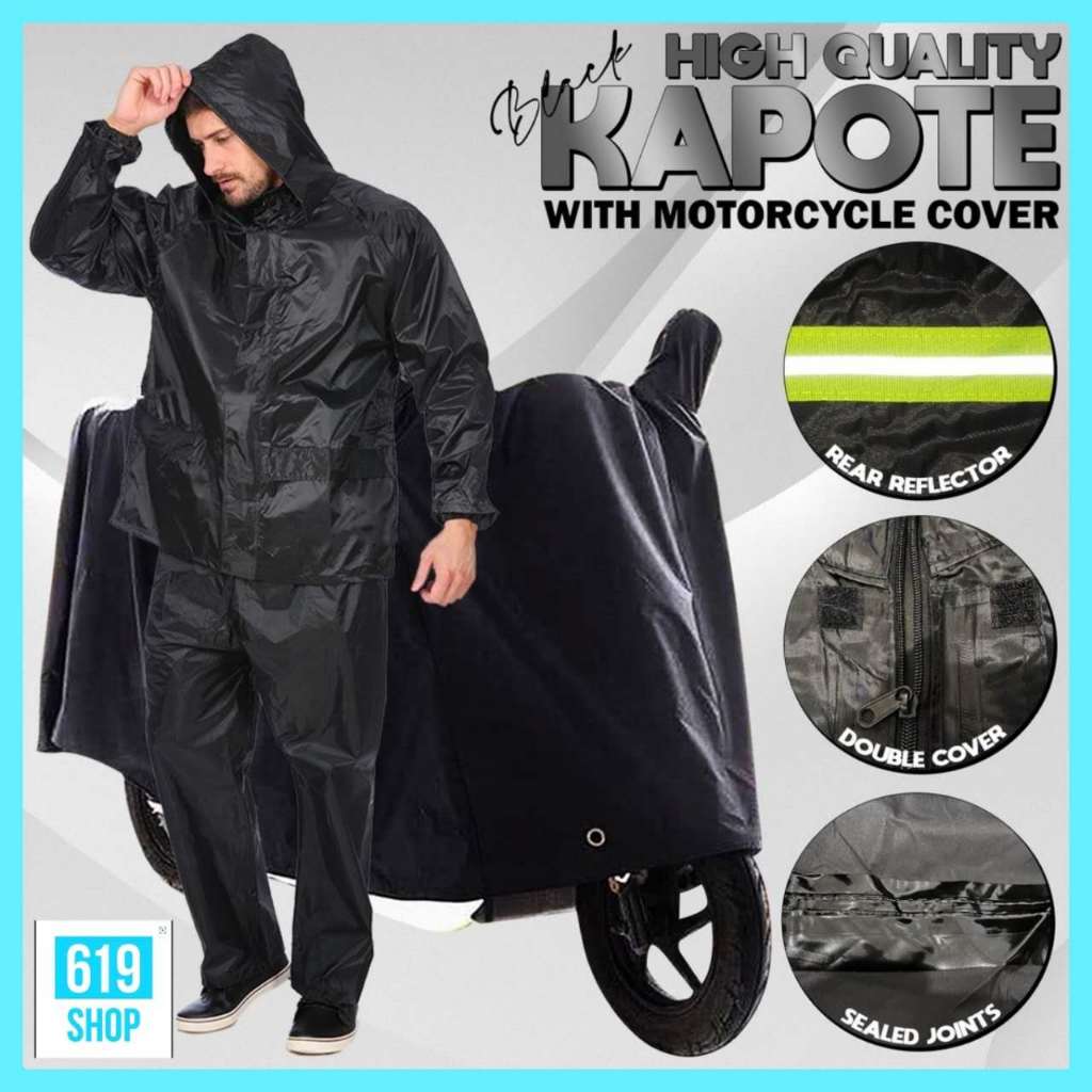 Lucky BUY 1 TAKE 1 MOTORCYCLE RIDER KAPOTE / RAINCOAT AND MOTORCYLE ...