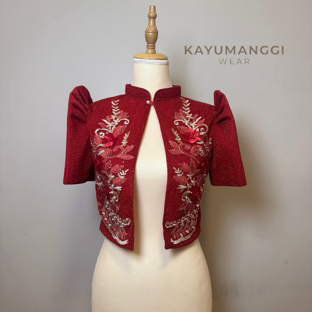 Modern Filipiniana Candy Crush Bolero With Patching (Premium Quality ...