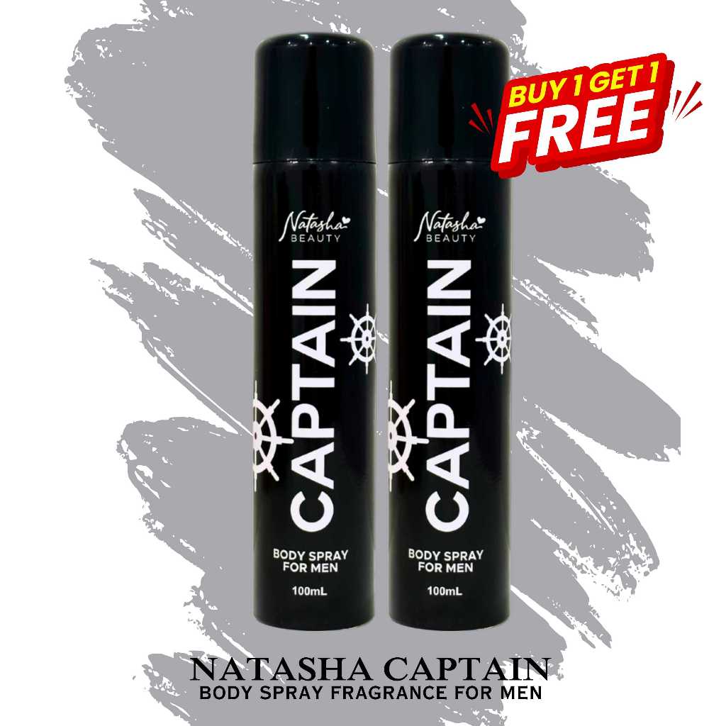 Buy1 Take1 Natasha Captain Fragrance Body Spray for Men 100ml | Long ...