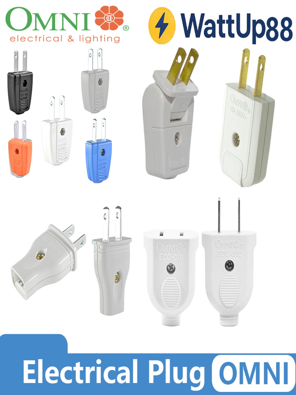 OMNI Electrical Plugs (Different types) | Shopee Philippines