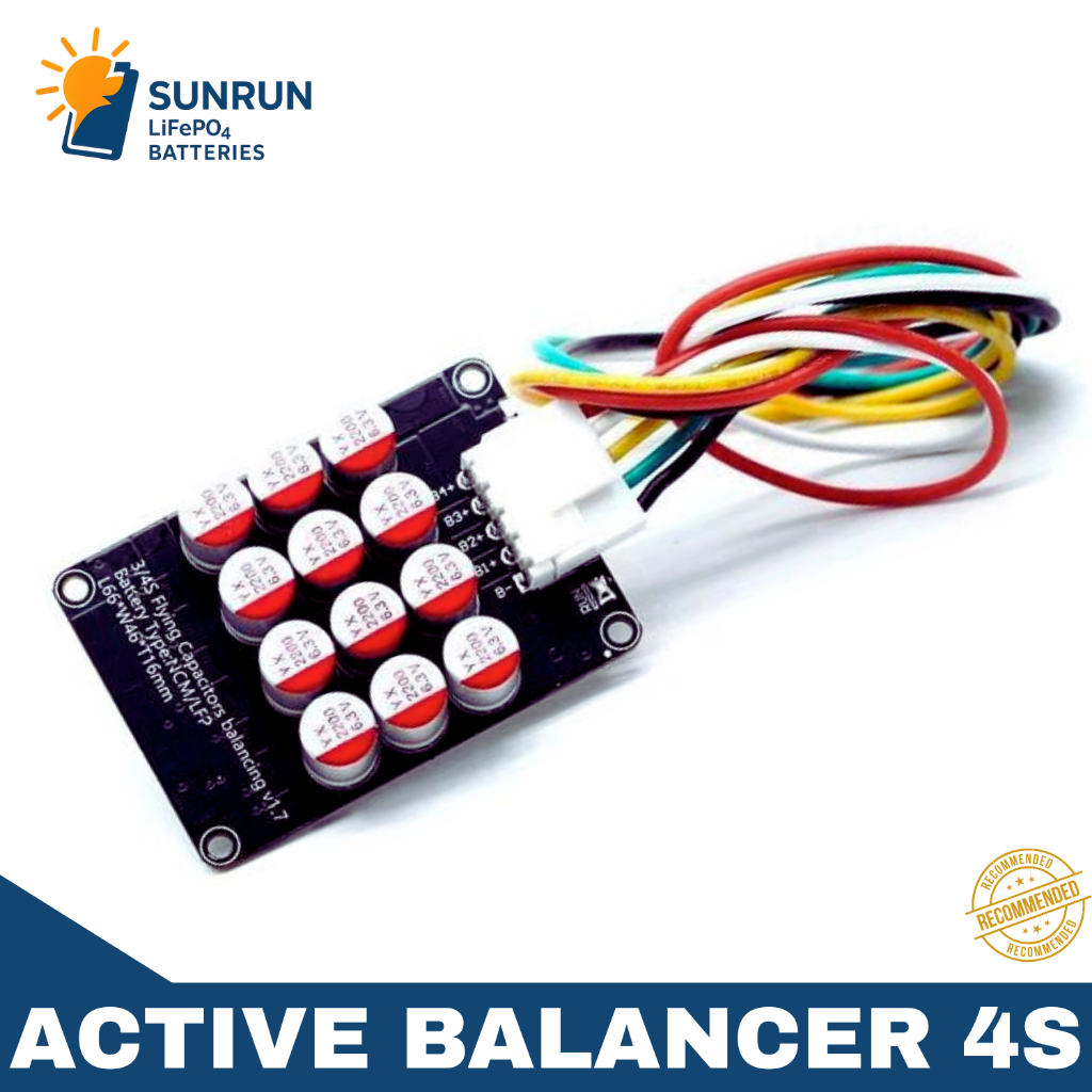Active Balancer 4s 5A Capacitance type for all types of LifePo4 or Li ...