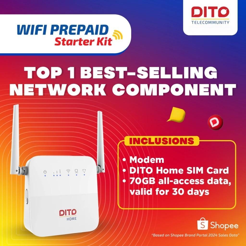 DITO Home WiFi Kit w/ 70GB Data for 30 Days | Shopee Philippines