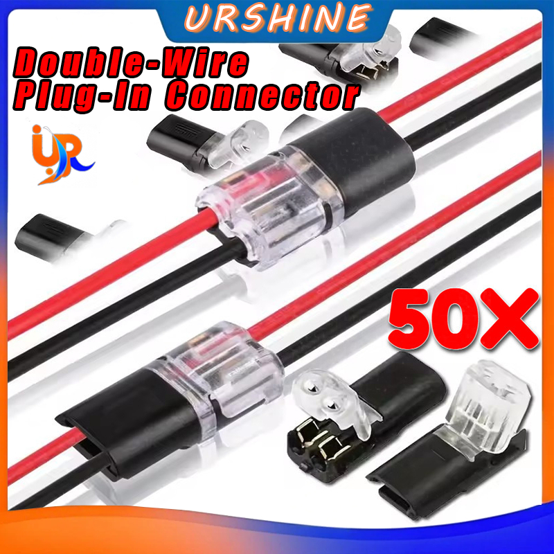 2 Pin Way Plug Car Wire Electrical Cable Crimp Terminals - Waterproof ...