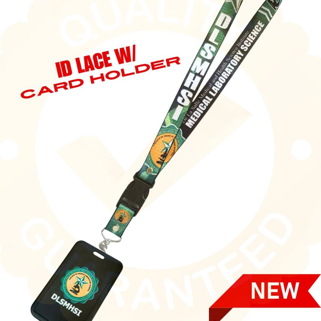 DLSU Lanyard New Design Medical Id Holder Id Lace Sling | Shopee ...
