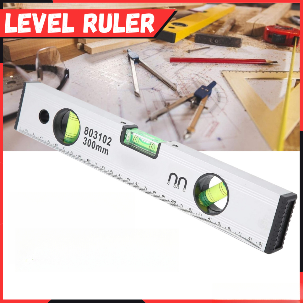 Heavy-Duty Magnetic Aluminum Level Bar Precision Leveling Tool for ...