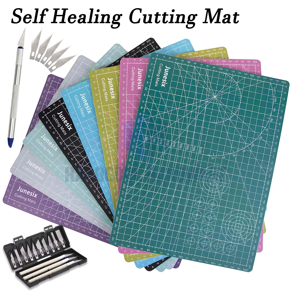 Self-Healing PVC Cutting Mat – Double-Sided DIY Cutting Board ...