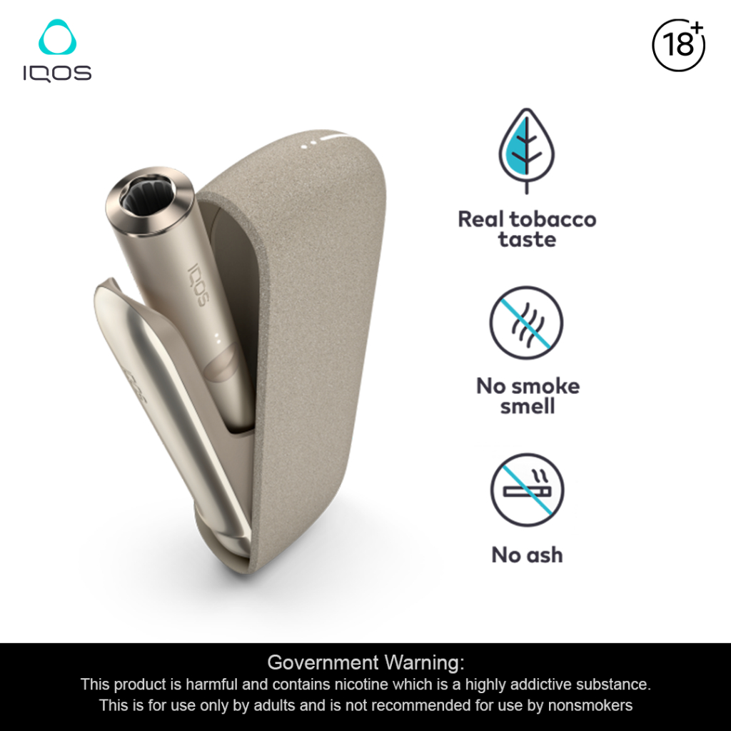 IQOS ILUMA | Heat-not-Burn Device Set with Charging Cable (100% ...
