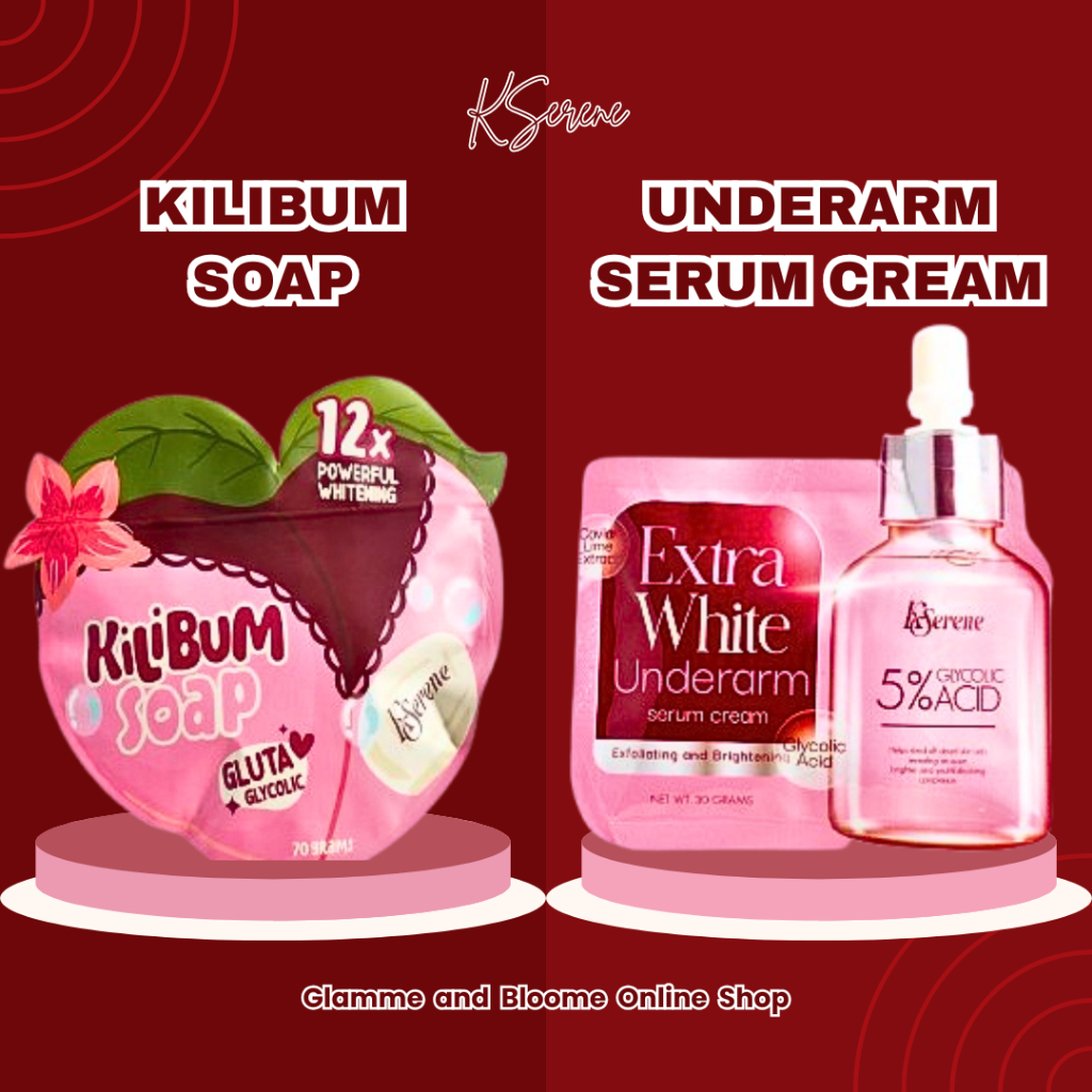 KSERENE EXTRA WHITE UNDERARM SERUM CREAM WITH 5% GLYCOLIC ACID ...