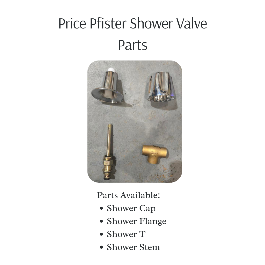Price Pfister PP Shower Valve Parts (Replacement Set / Individual Parts ...