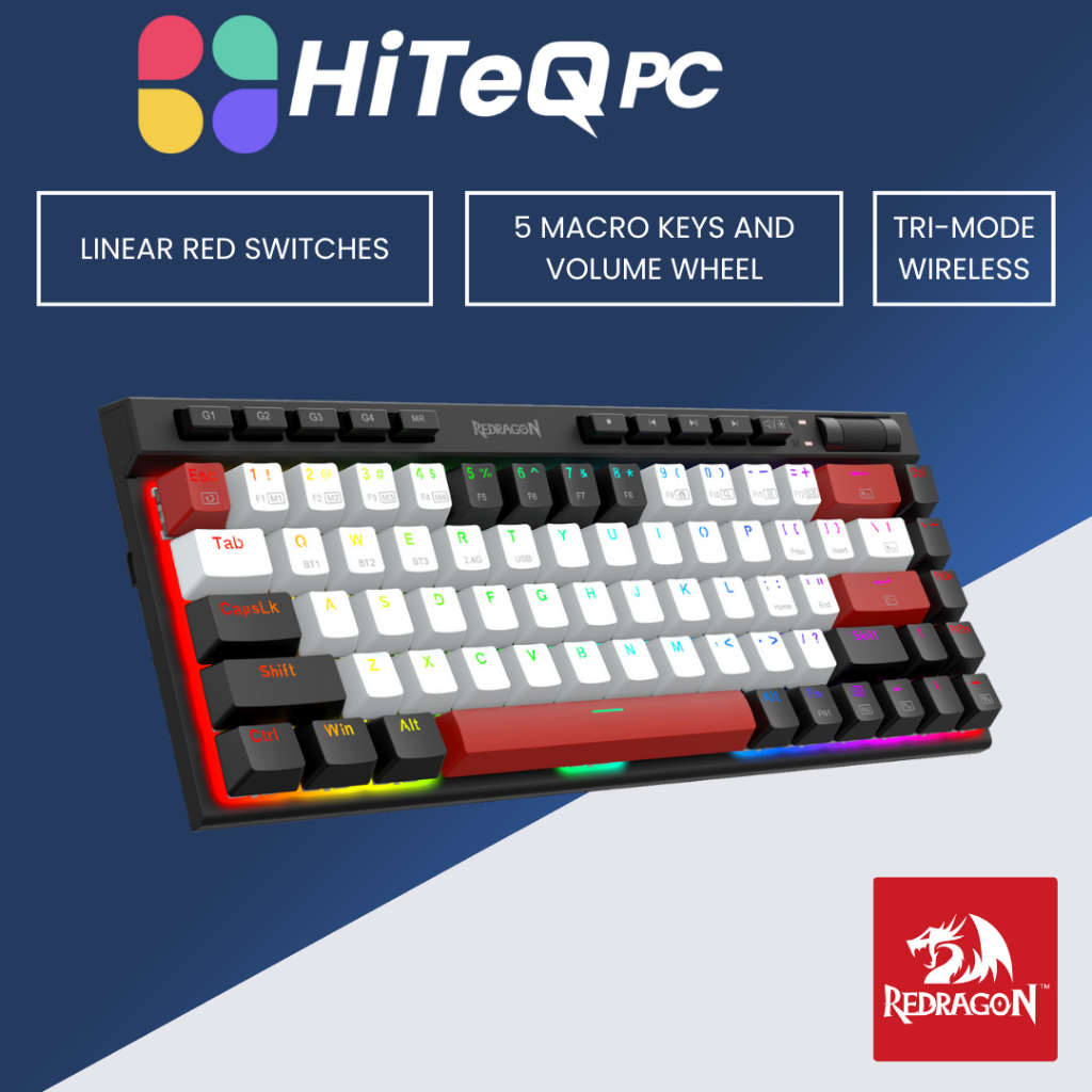 HiteqPC | Redragon Magic-Wand Mini K635WBR-RGB Pro Wireless Mechanical ...