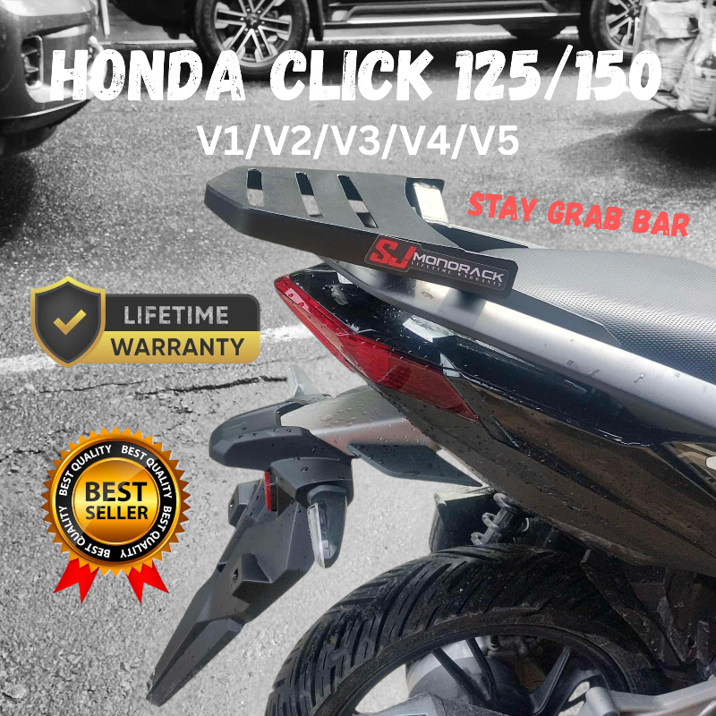Rack Monorack For Honda Click 125/150 V1/V2/V3/V4/V5 Grill / Plated Top ...